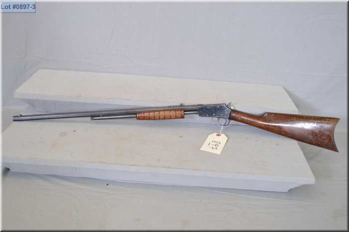 Marlin Mod 20-A .22 LR cal tube fed pump action Rifle w/24" oct bbl ...