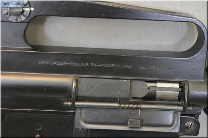 Armi Jager Mod AR 74 .22 LR cal mag fed semi auto Rifle 10 Shot w/20 ...