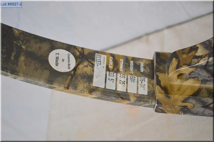 Parker Buck Hunter XP Compound Bow, 60 Lb pull, 26" - 31" draw w ...