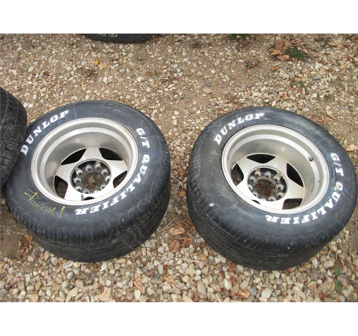 2 GT Qualifier Dunlop Tires 295 50 R15 105TM Chrome Rims 1 2-gt-qualifier-dunlop-tires-295-50-r15-105tm-chrome-rims-1