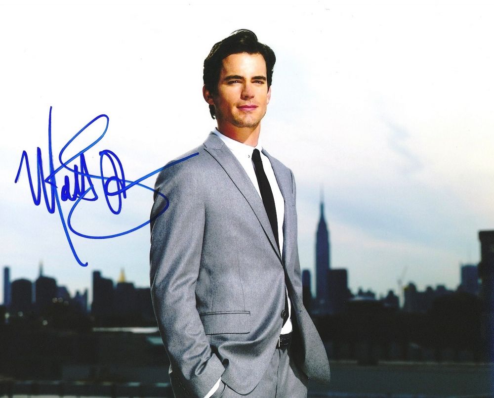 Matt Bomer Signed "White Collar" 8x10 Photo (PA LOA)