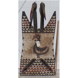 Rare African Effigy Shield