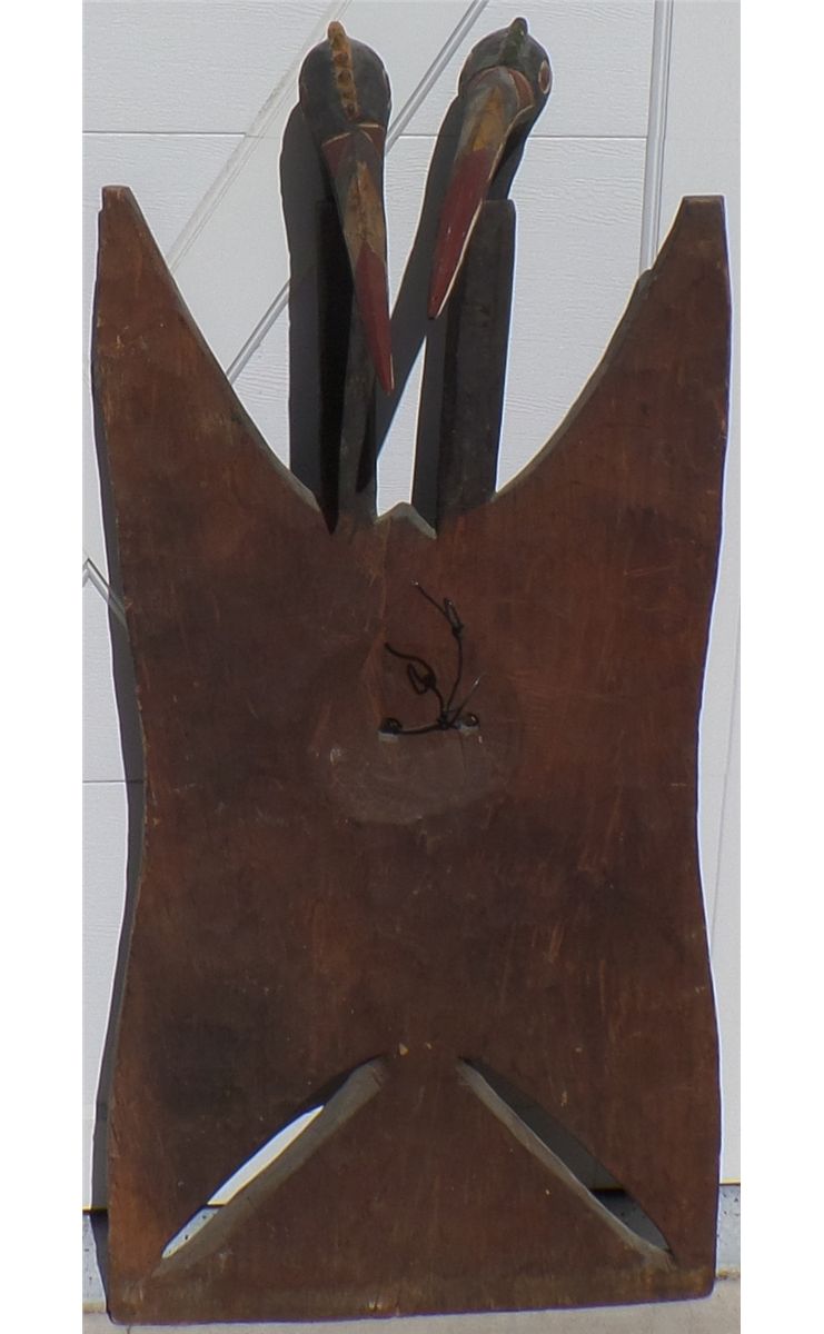 Rare African Effigy Shield