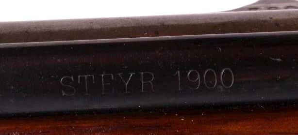 Steyr 1900 Dutch Mannlicher M1895 Rifle The lot fe