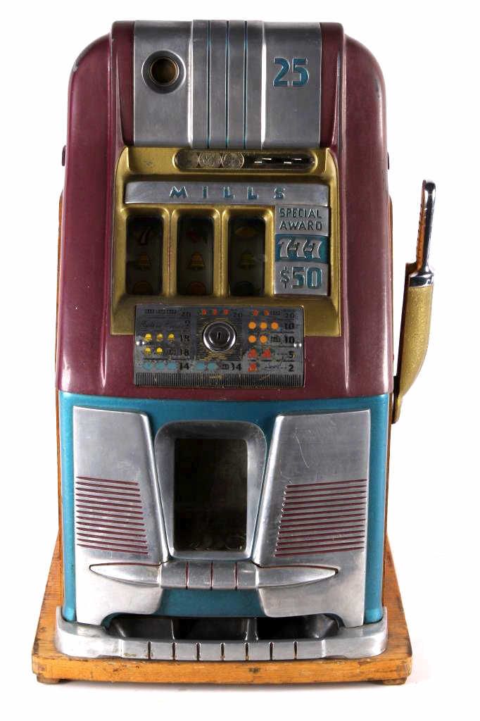 Mills High Top 25¢ 777 Mystery Payout Slot Machine