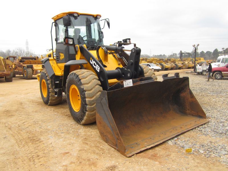 JCB 426ZX WHEEL LOADER, S/N 789798, GP BUCKET, ECAB W/AIR, 20.5-25 TIRES, METER READING 4,844 ...