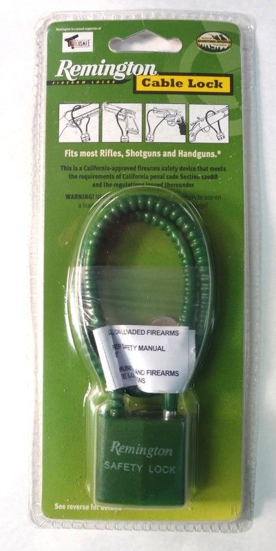 Remington Cable Lock.