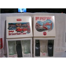 2- Collectible Coca Cola Drink Sets