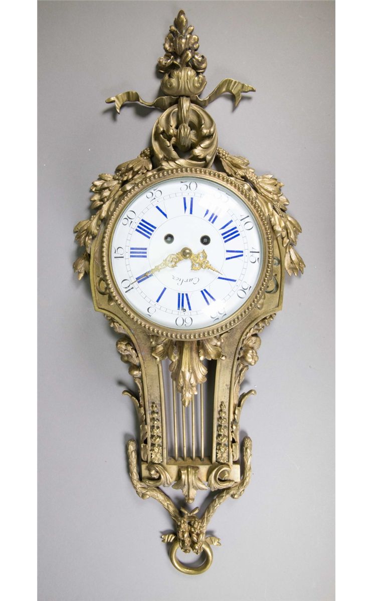 French Cartier Wall Clock