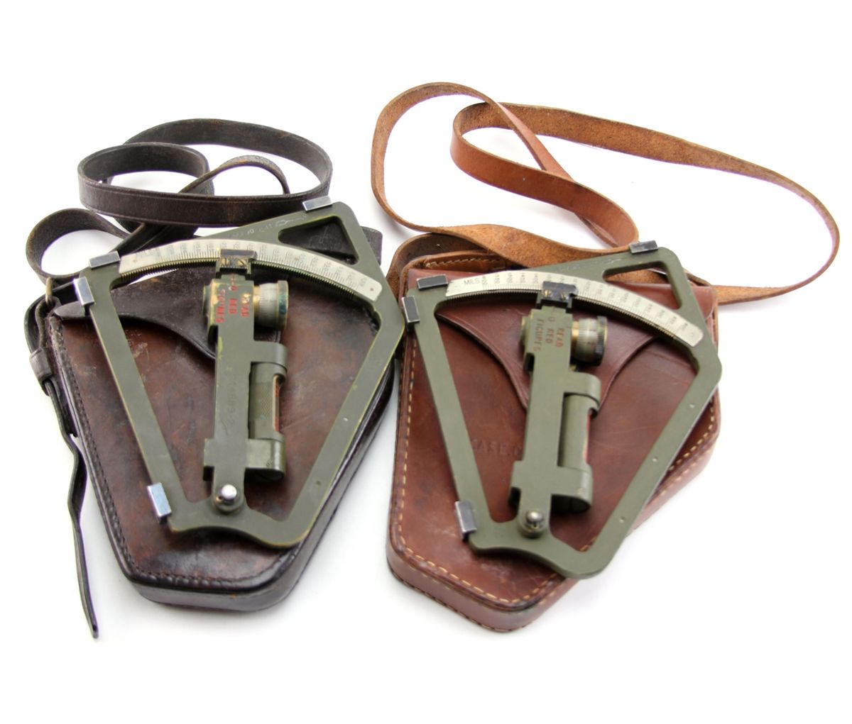 LOT OF 2 WWII US GUNNER'S QUADRANTS