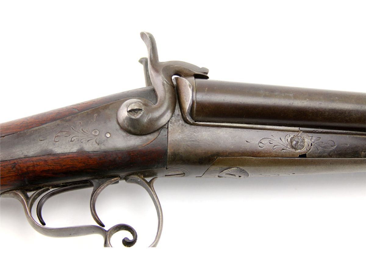 19TH CENTURY FRENCH PINFIRE SHOTGUN 16 GAUGE