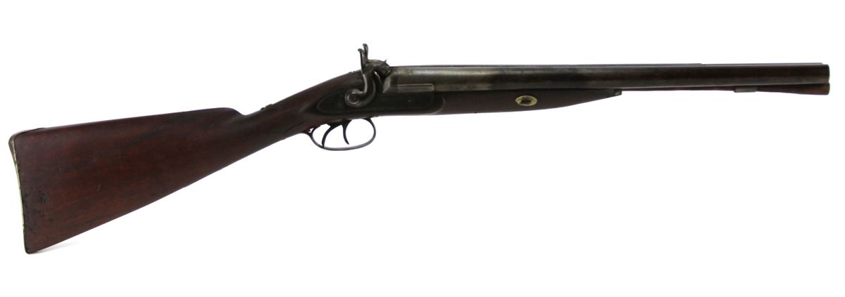 19TH CENTURY PERCUSSION SBS COACH GUN 10 GAUGE