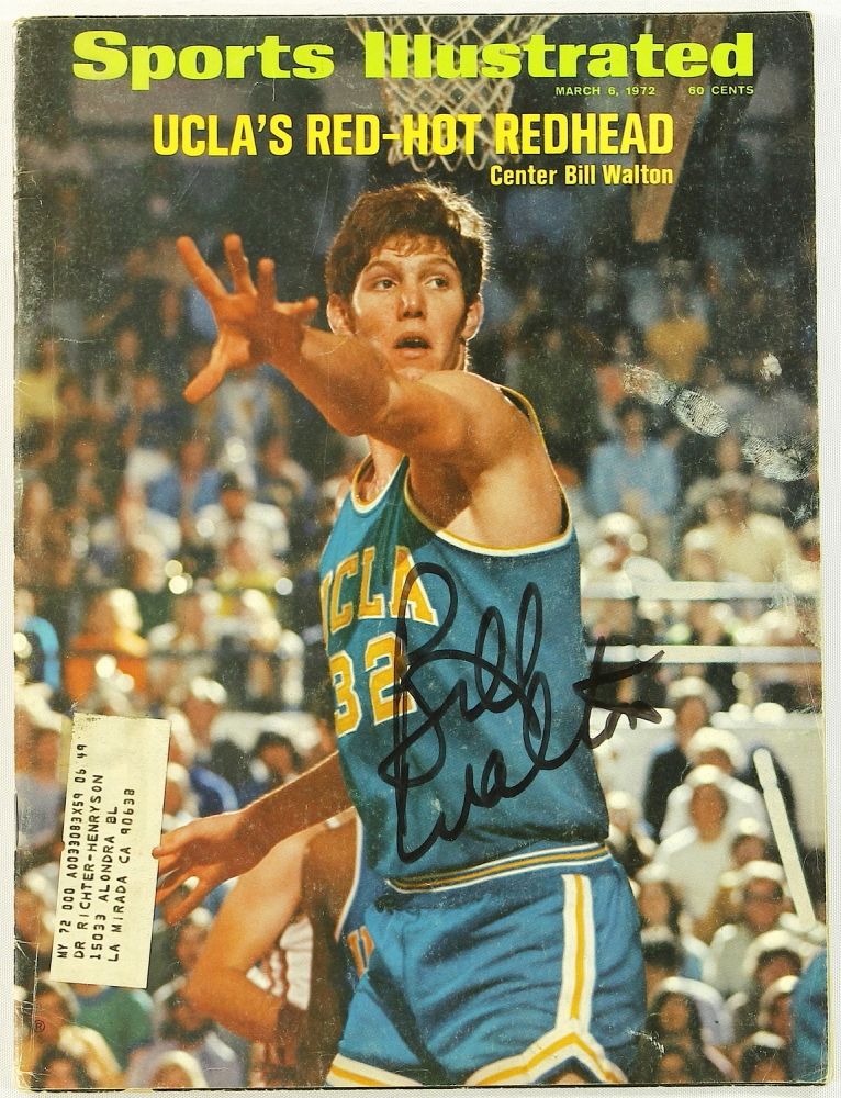 Bill Walton Signed Sports Illustrated Magazine (PA LOA)