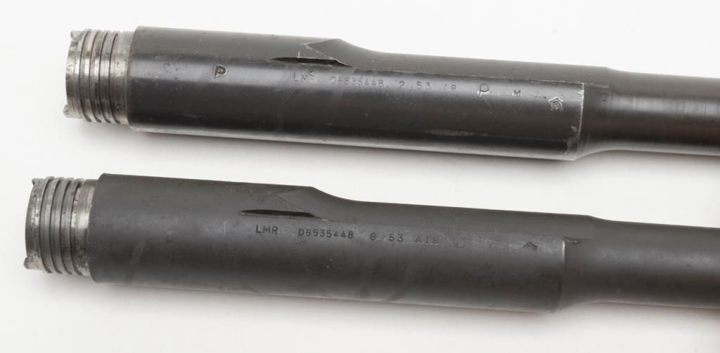 Lot of 2 M1 Garand barrels including an International Harvester LMR ...