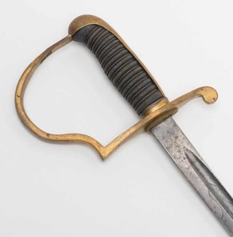 Shannon, Miller & Crane, New York, NY curved blade etched U.S. sword ...