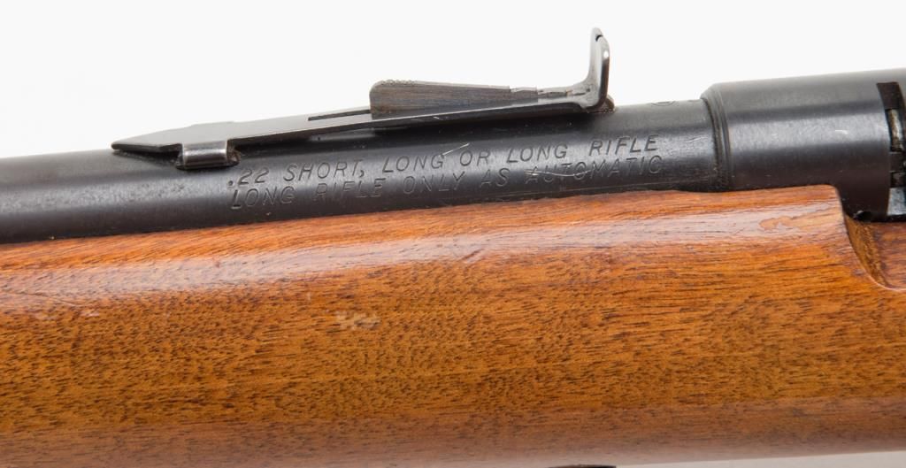 Stevens-Savage Model 87-A semi-auto rifle, .22 short, long or LR cal ...