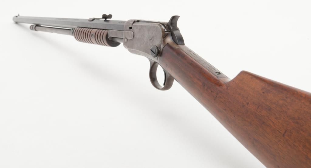 Winchester Model 1890 pump action rifle, .22 W.R.F. cal., 24” octagon ...