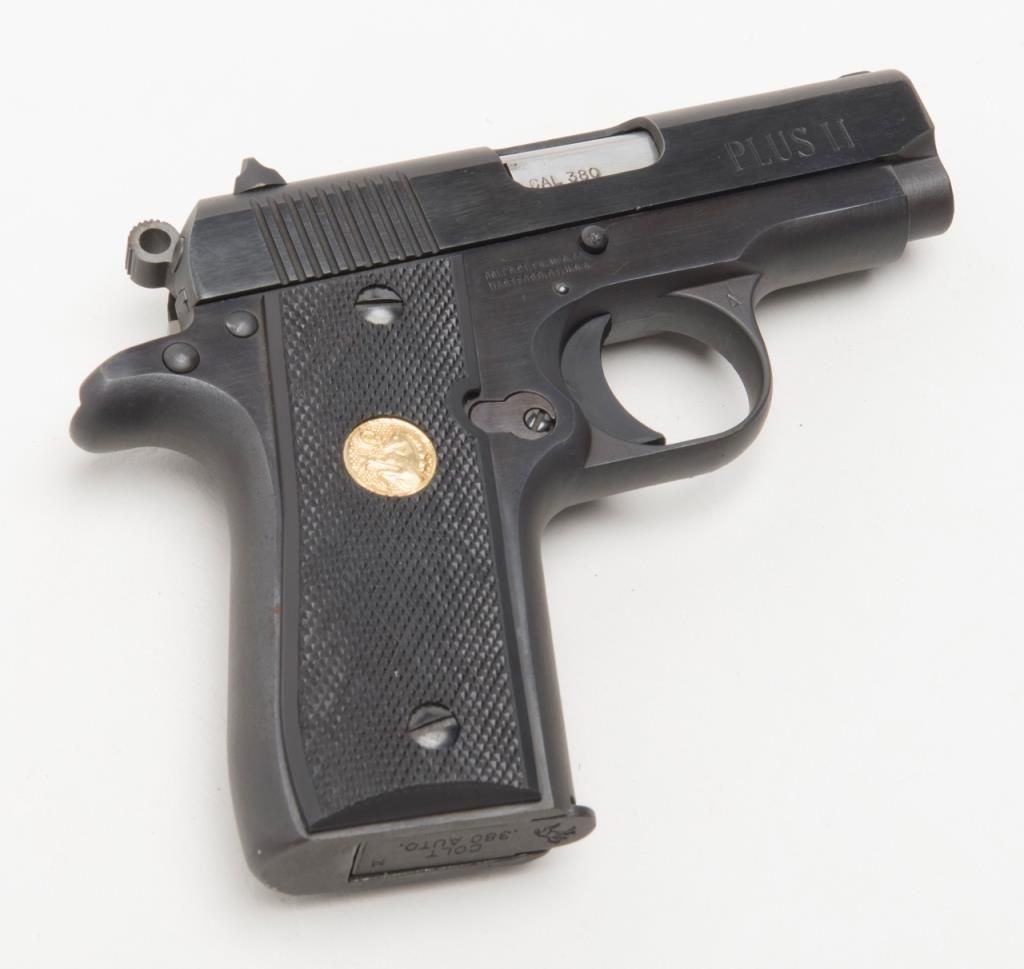 Colt MK IV/Series 80 Mustang PLUS II semi-auto pocket pistol, .380 cal ...