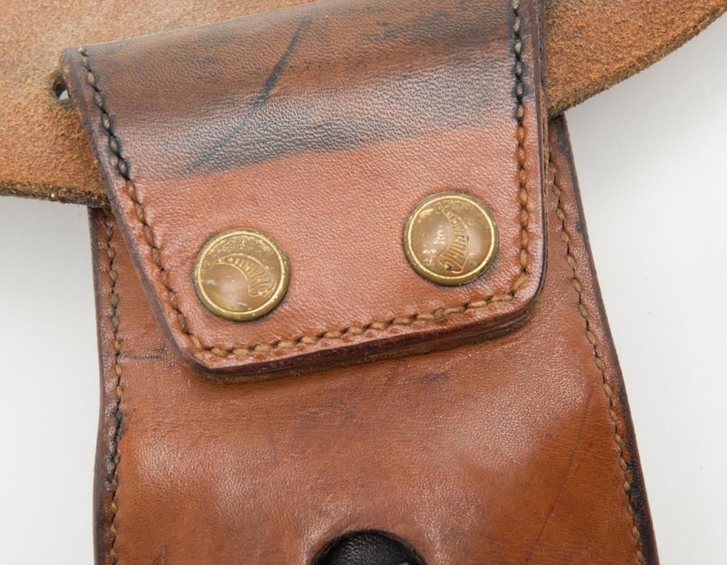 Mexican made heavy duty leather holster rig for a Single Action ...