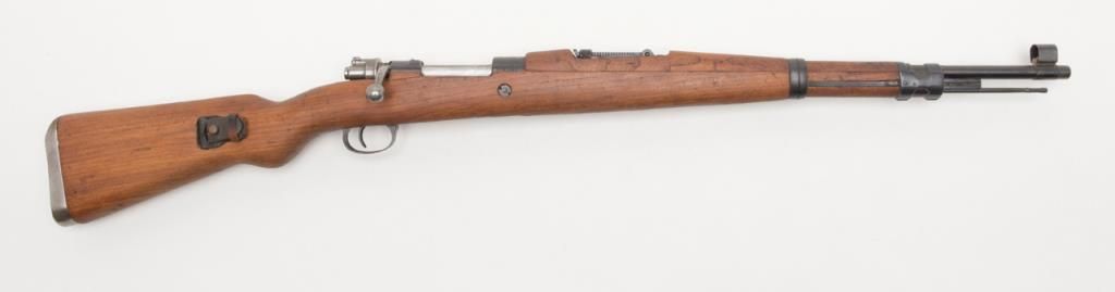 Mauser Model 48 bolt action rifle, 8mm cal., 24” barrel, military ...