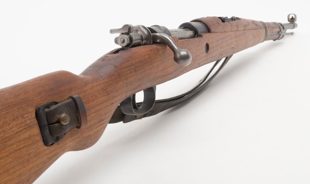 Mauser Model 48 bolt action rifle, 8mm cal., 24” barrel, military ...