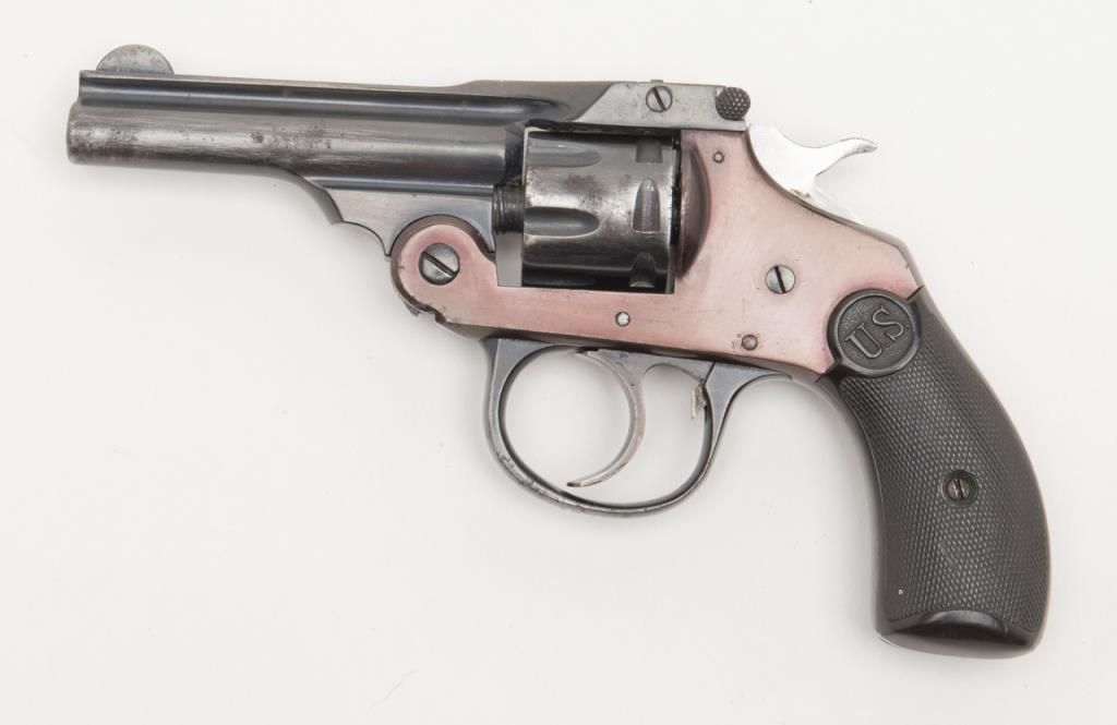 U.S. Revolver Co. DA top break revolver, .22 cal., 3” barrel, blue ...