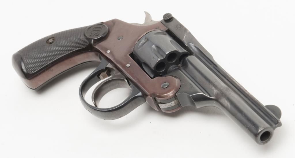 U.S. Revolver Co. DA top break revolver, .22 cal., 3” barrel, blue ...