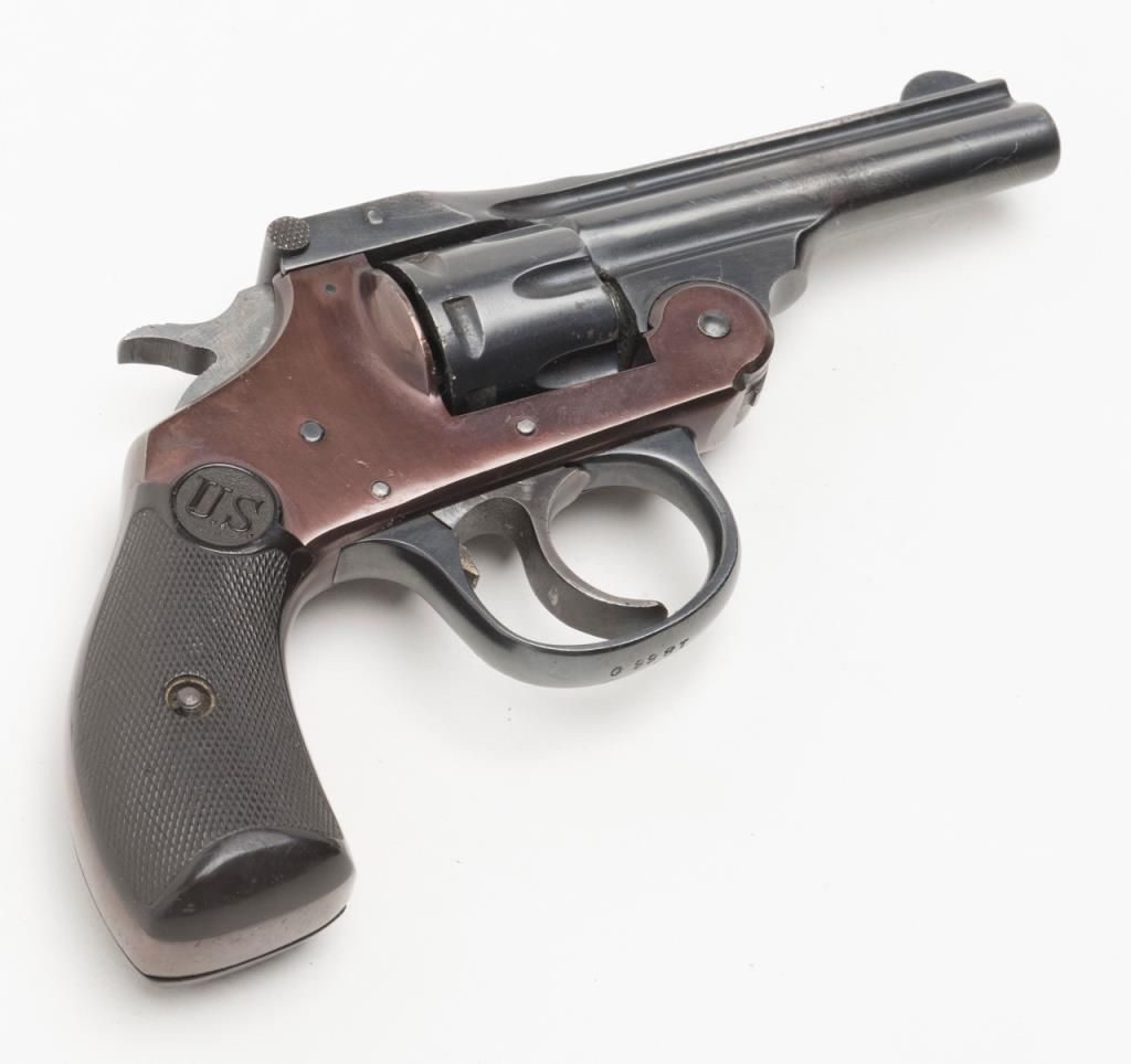 U.S. Revolver Co. DA top break revolver, .22 cal., 3” barrel, blue ...