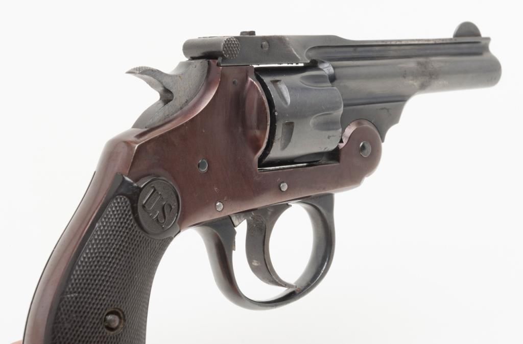 U.S. Revolver Co. DA top break revolver, .22 cal., 3” barrel, blue ...