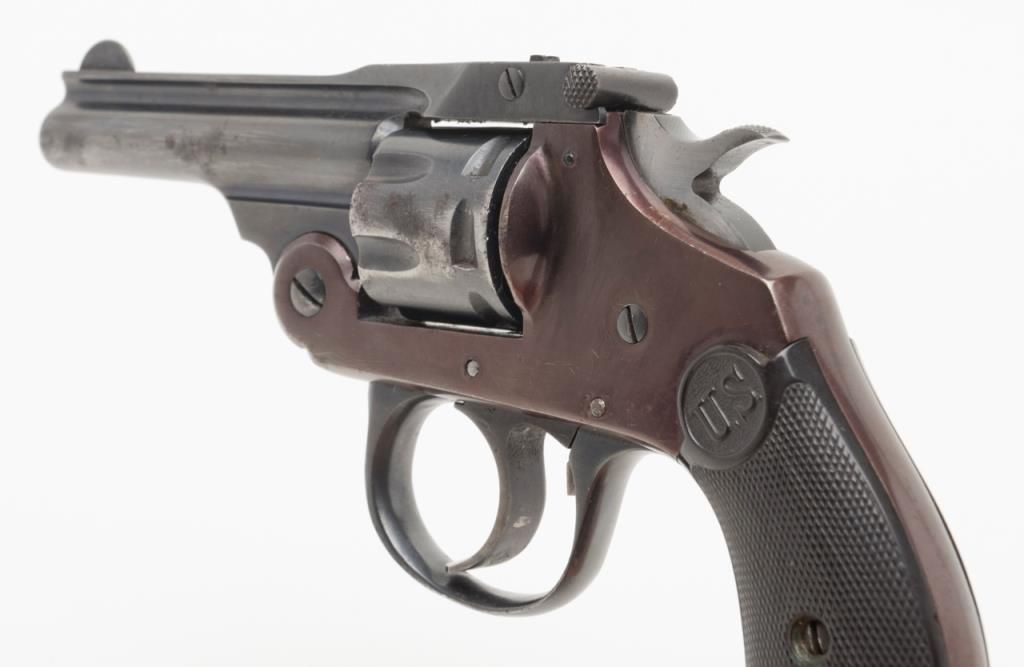 U.S. Revolver Co. DA top break revolver, .22 cal., 3” barrel, blue ...