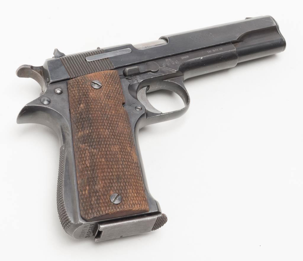 Star Modelo Super semi-auto pistol, 9mm cal., 5” barrel, blue finish ...