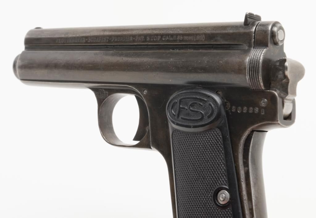 Frommer Stop Model 1912 semi-auto pistol, 7.65mm cal., 4” barrel, blue ...