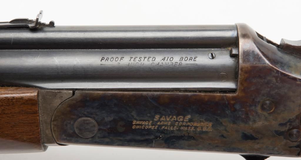 Savage Model 24 combination rifle/shotgun, .22LR/.410 caliber/gauge, 24 ...