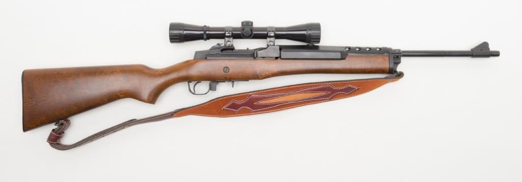 Ruger Ranch Rifle Model semi-auto carbine, .223 cal., 18” barrel, black ...