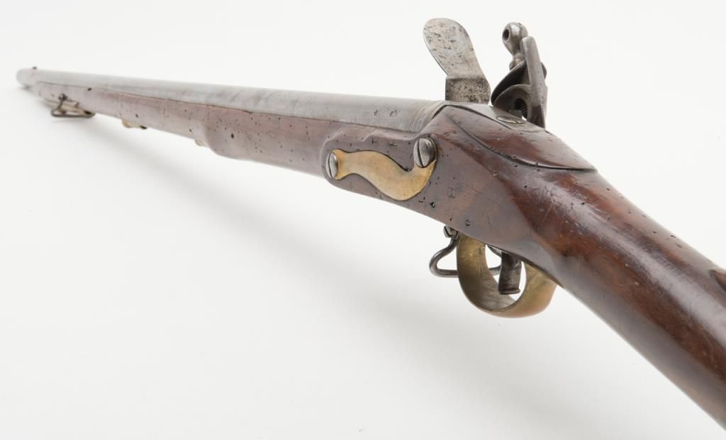 Tower Brown Bess flintlock rifle, .75 cal., 38-1/2” barrel, wood stock ...