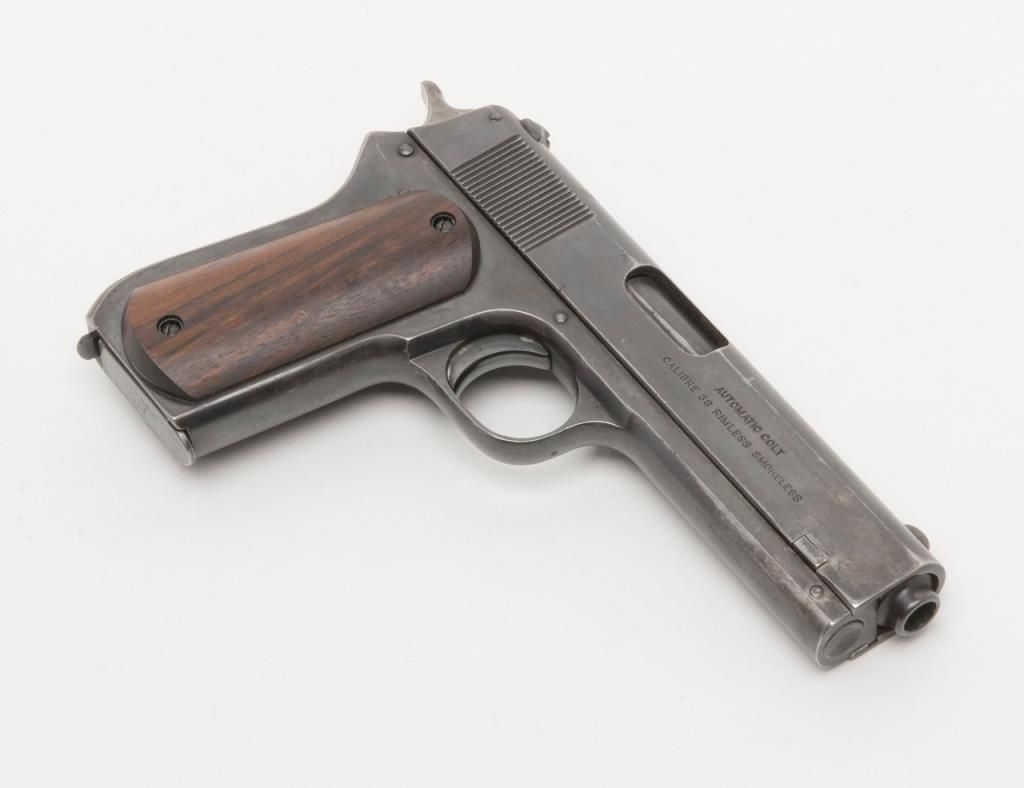 Colt Model 1903 Pocket semi-auto pistol, .38RF cal., 4-1/2” barrel ...