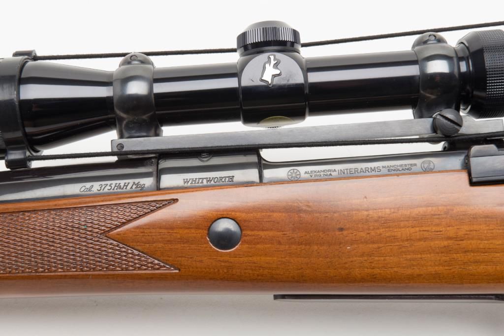 Interarms Whitworth bolt action rifle, .375 H&H Mag. cal., 24” barrel ...