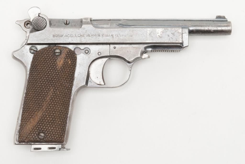 Star Model 1919 semi-auto pistol, 7.65mm cal., 4-1/2” barrel, blue ...