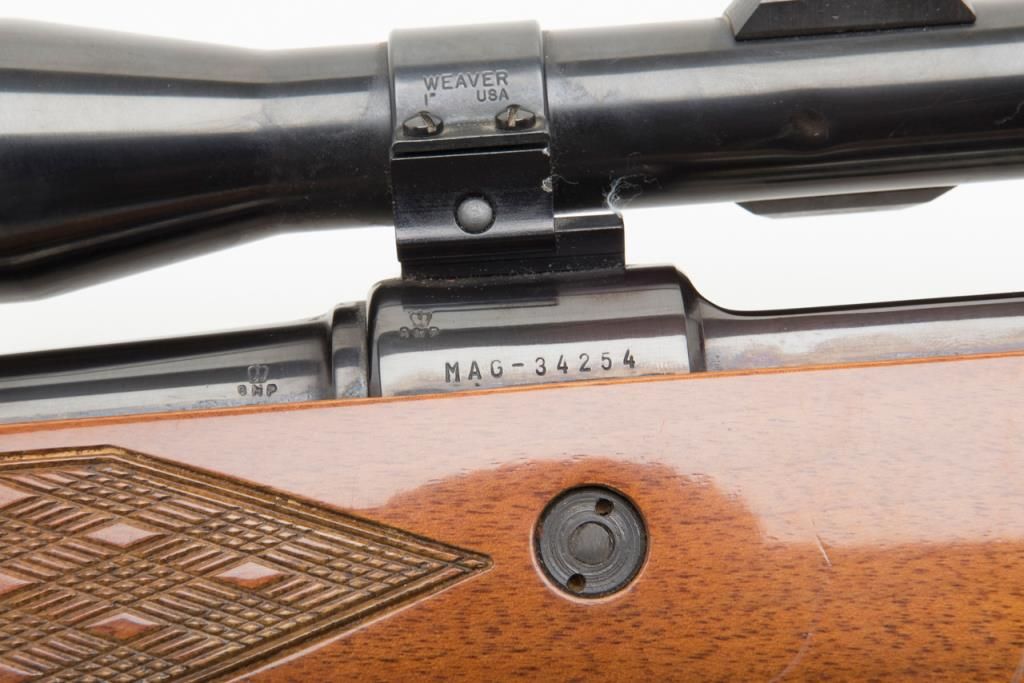 English Parker-Hale Sporter bolt action rifle, .300 Win. Mag. cal., 24 ...