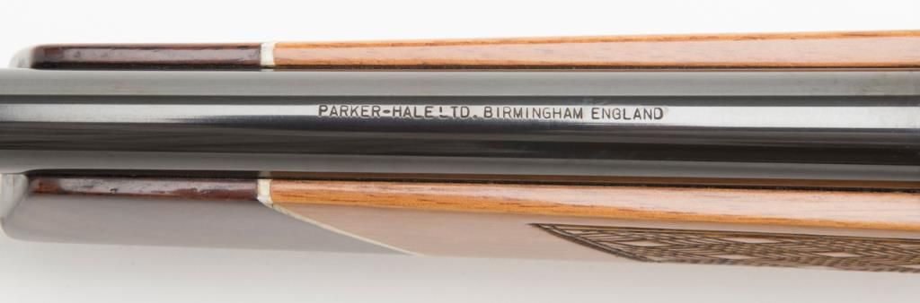 English Parker-Hale Sporter bolt action rifle, .300 Win. Mag. cal., 24 ...