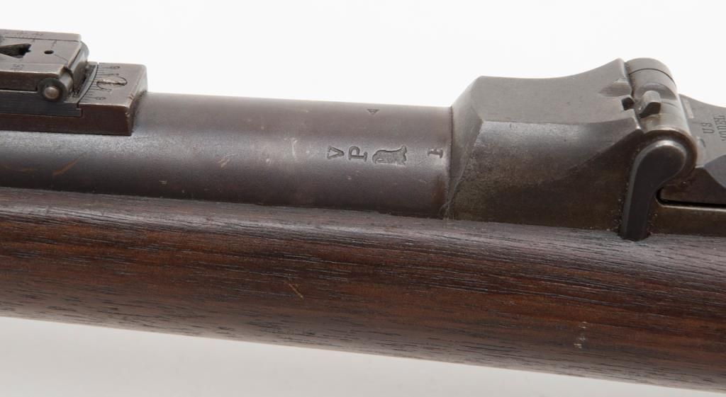U.S. Springfield Trapdoor rifle, .45-70 cal., 32-1/2” barrel, blue ...