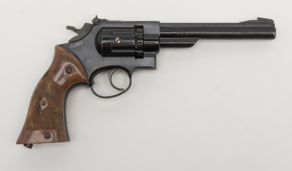 Crosman Model 38T air pistol, #318210276. Est.: $50-$75.