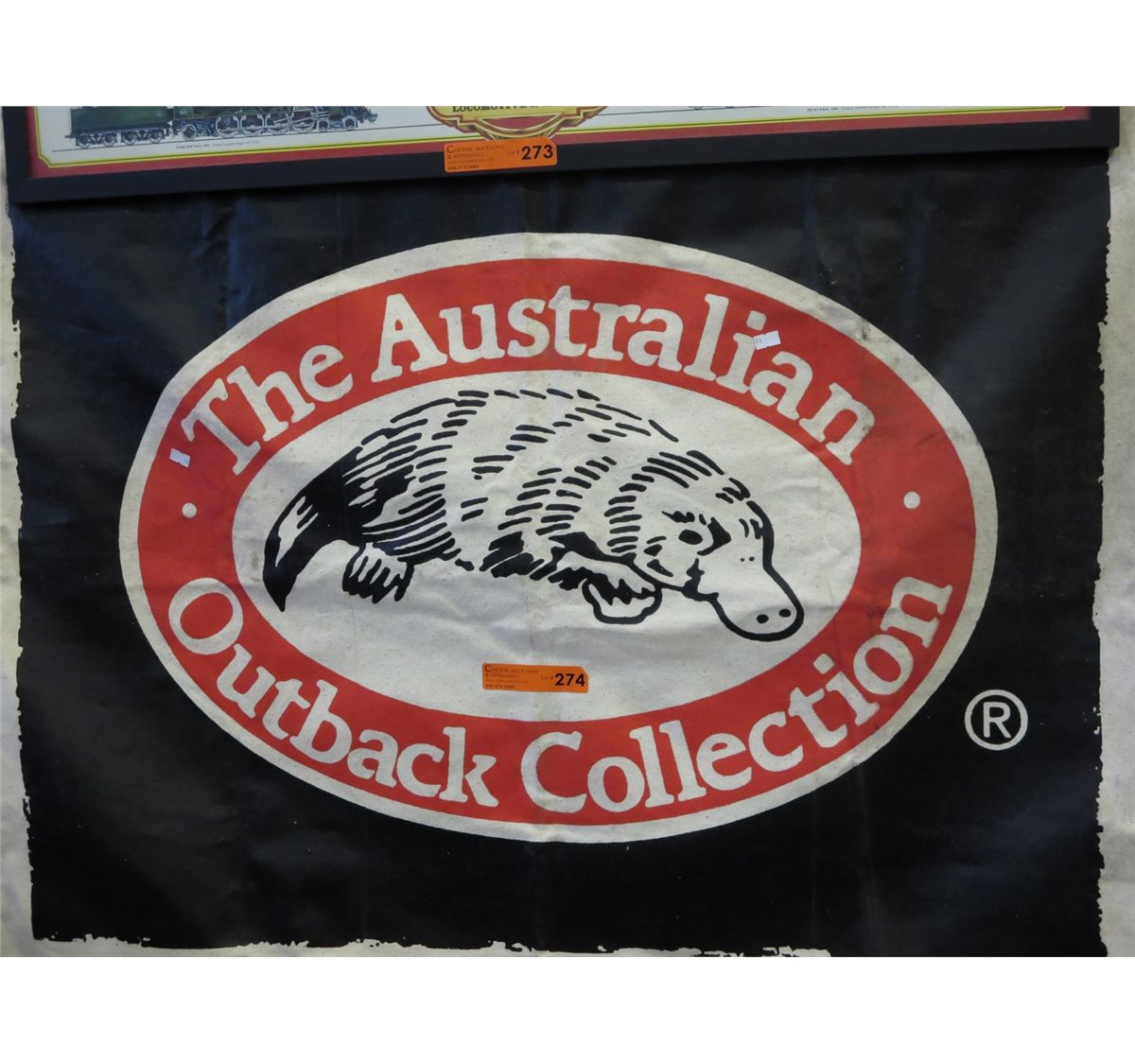 Canvas sign - The Australian Outback Collection
