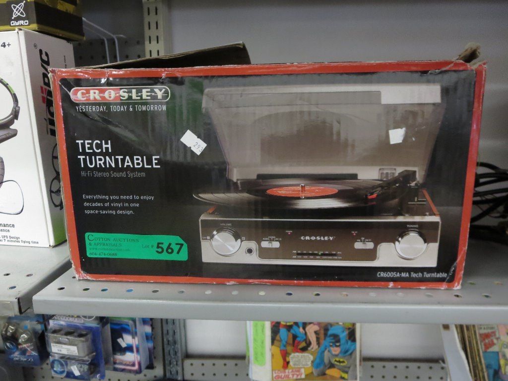 Crosley Tech turntable