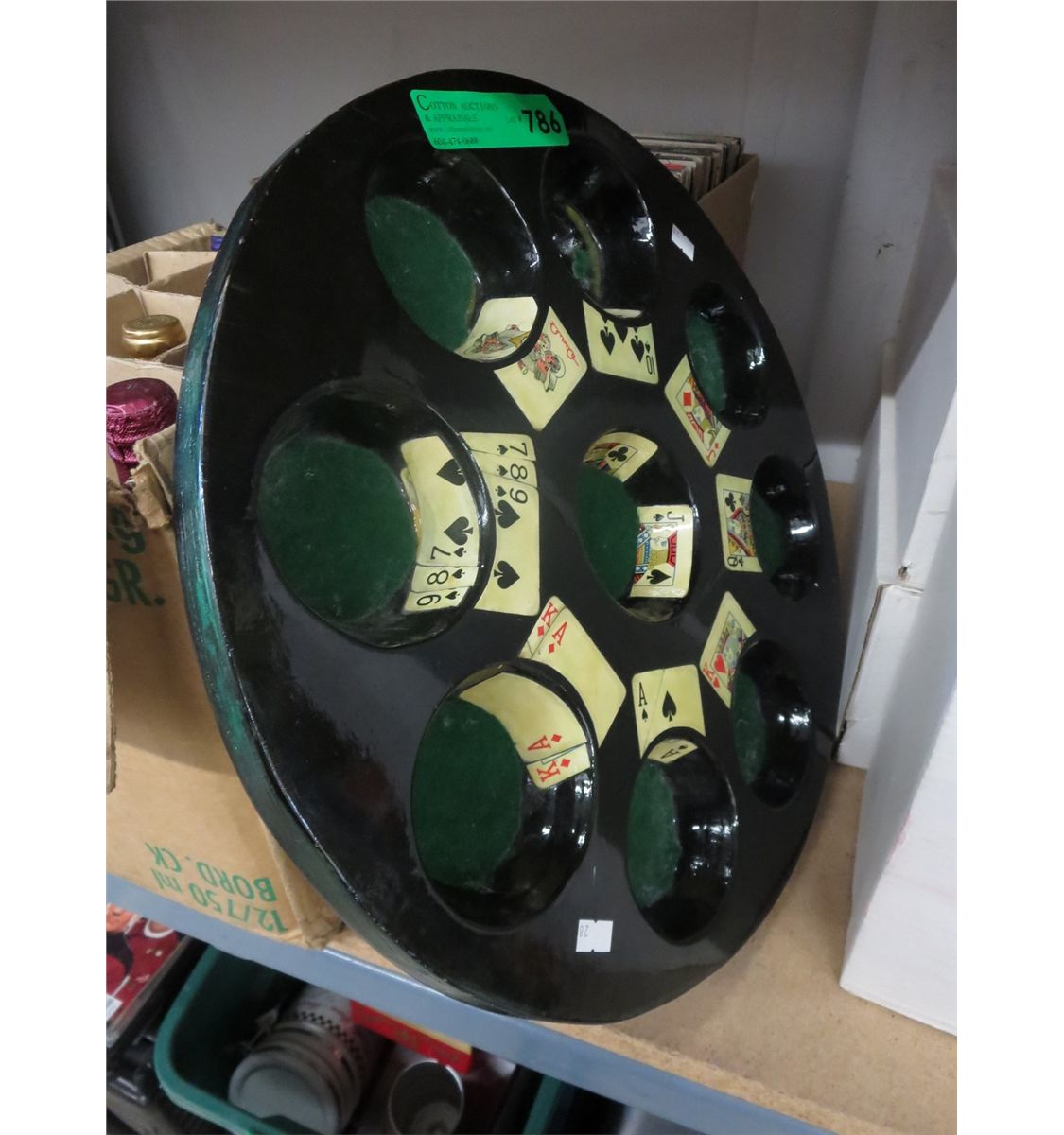 Handcrafted - spinning Rumoli board