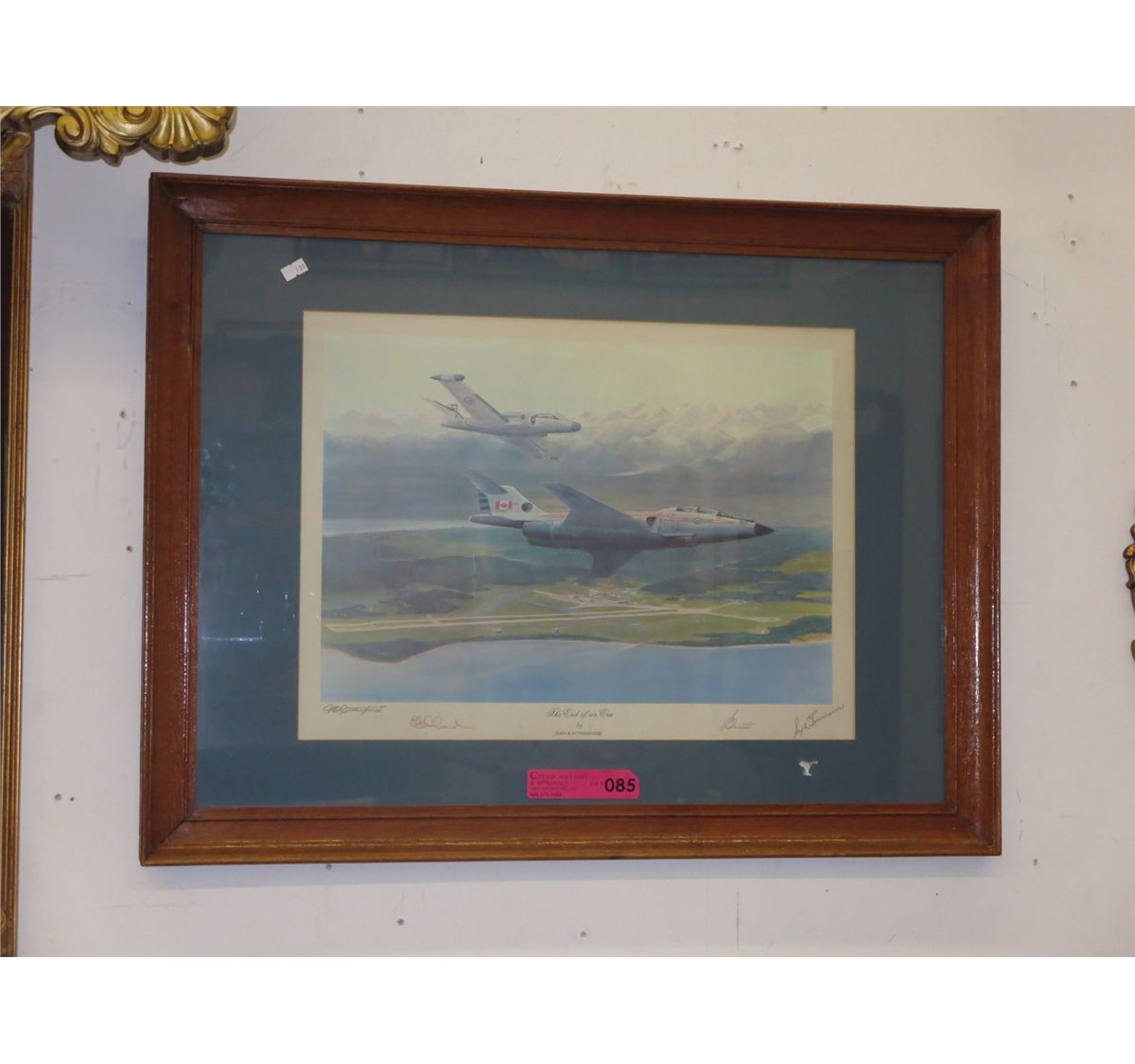 Signed & Autographed John B. Rutherford print