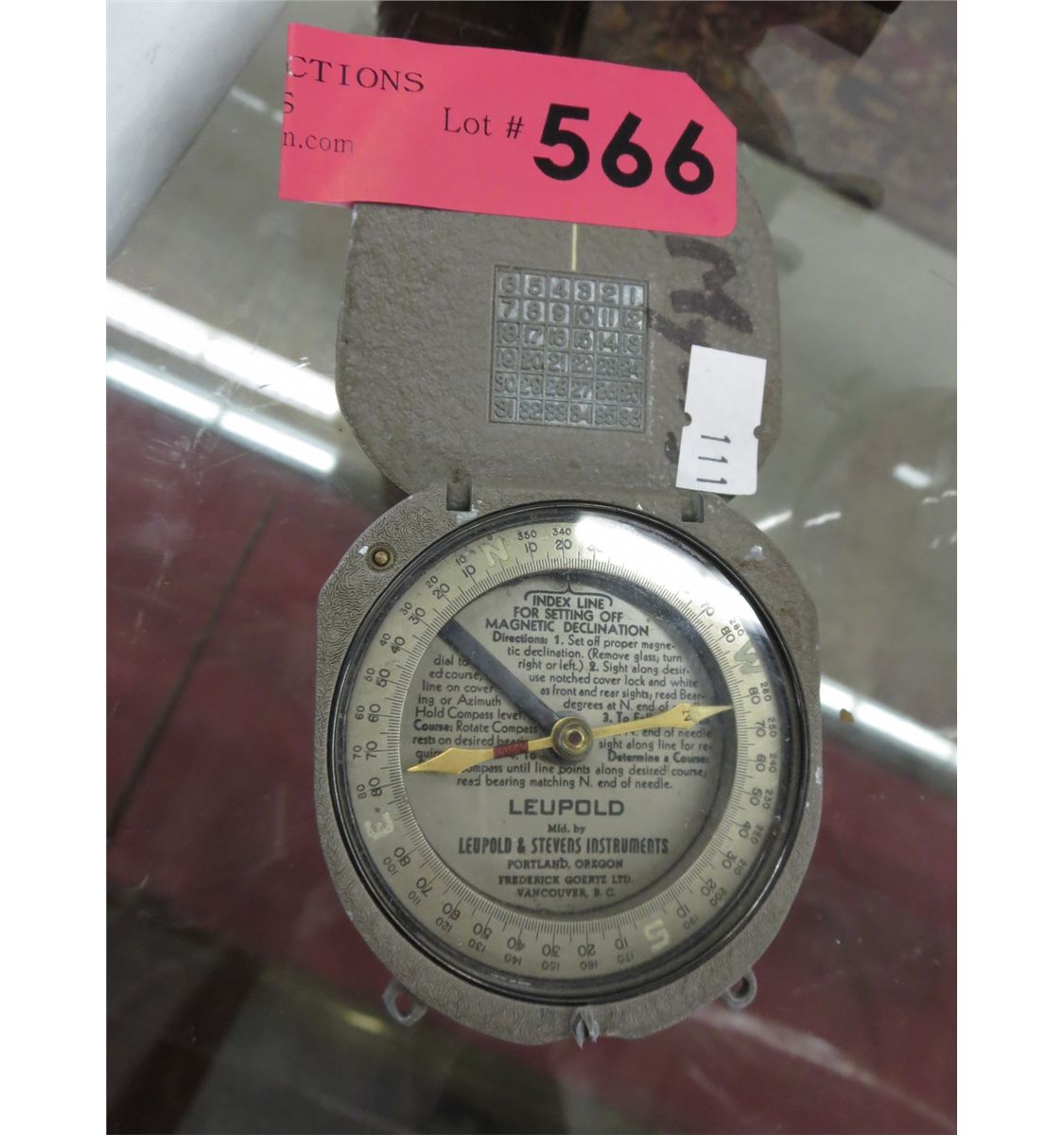 Vintage Leupold & Stevens compass