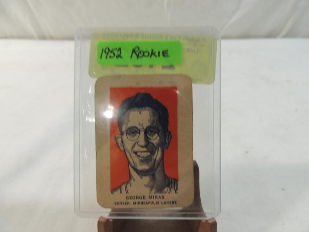 1952 GEORGE MIKAN ROOKIE CARD