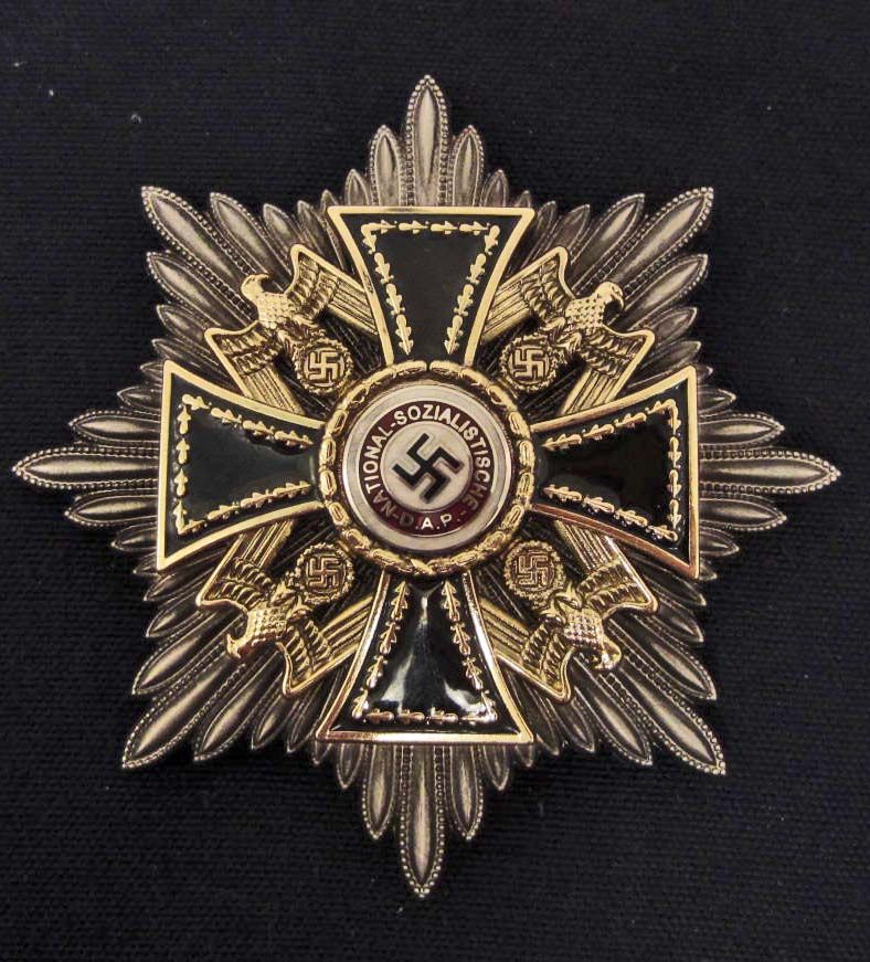 GERMAN NAZI GERMAN ORDER OF THE DEAD BREAST STAR
