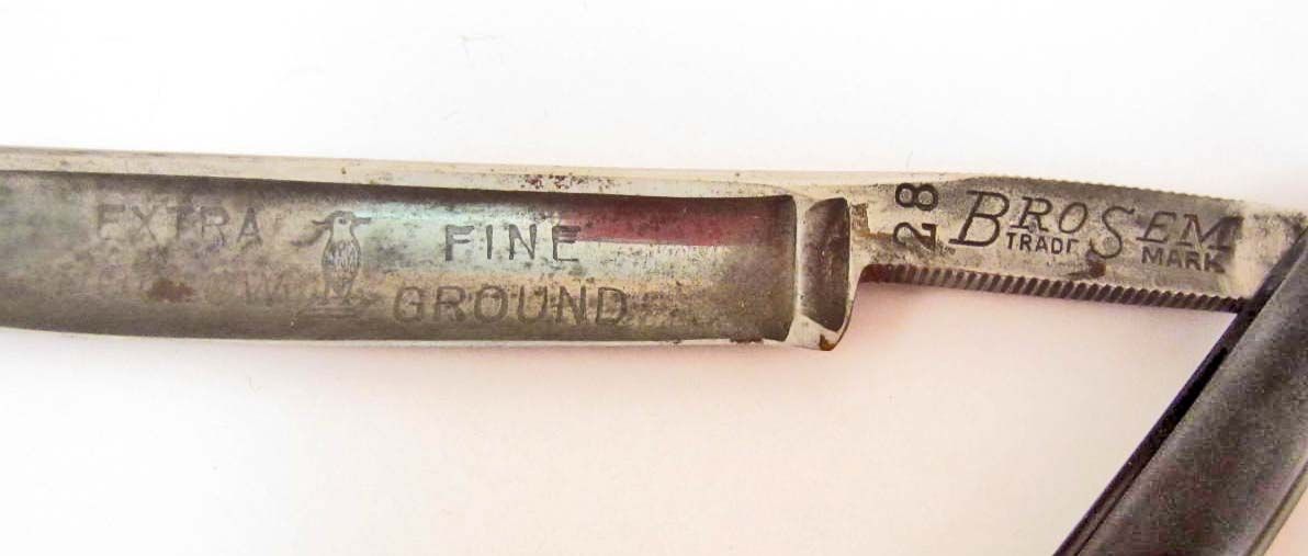 GERMAN NAZI STRAIGHT RAZOR